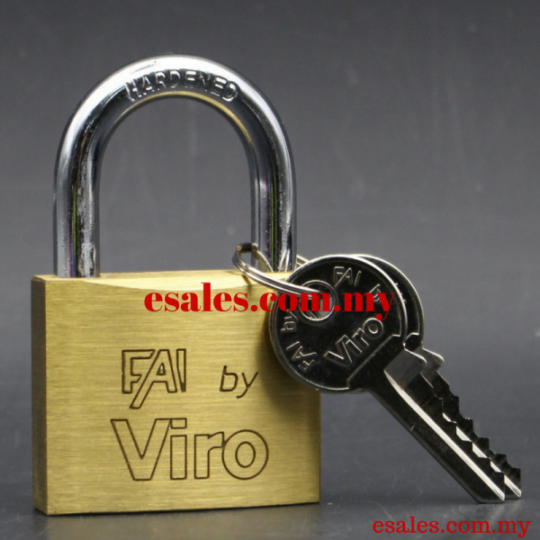 FAI by VIRO 554 RECTANGULAR PADLOCK - Pepper Spray Malaysia- Personal ...