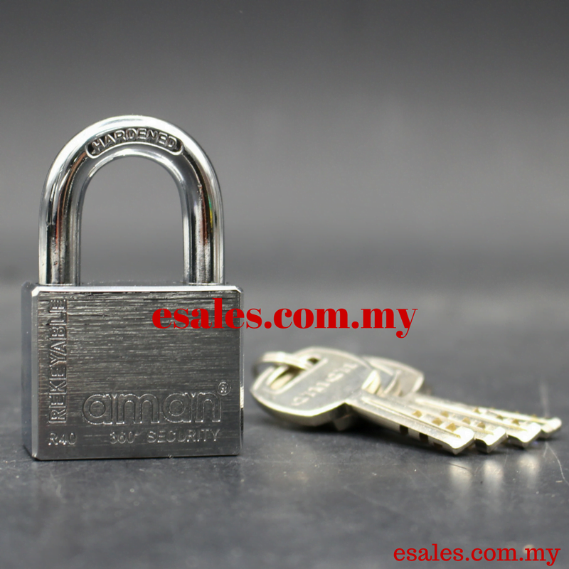 AMAN R40 PADLOCK 360-4004 360Âº SECURITY - Pepper Spray Malaysia ...