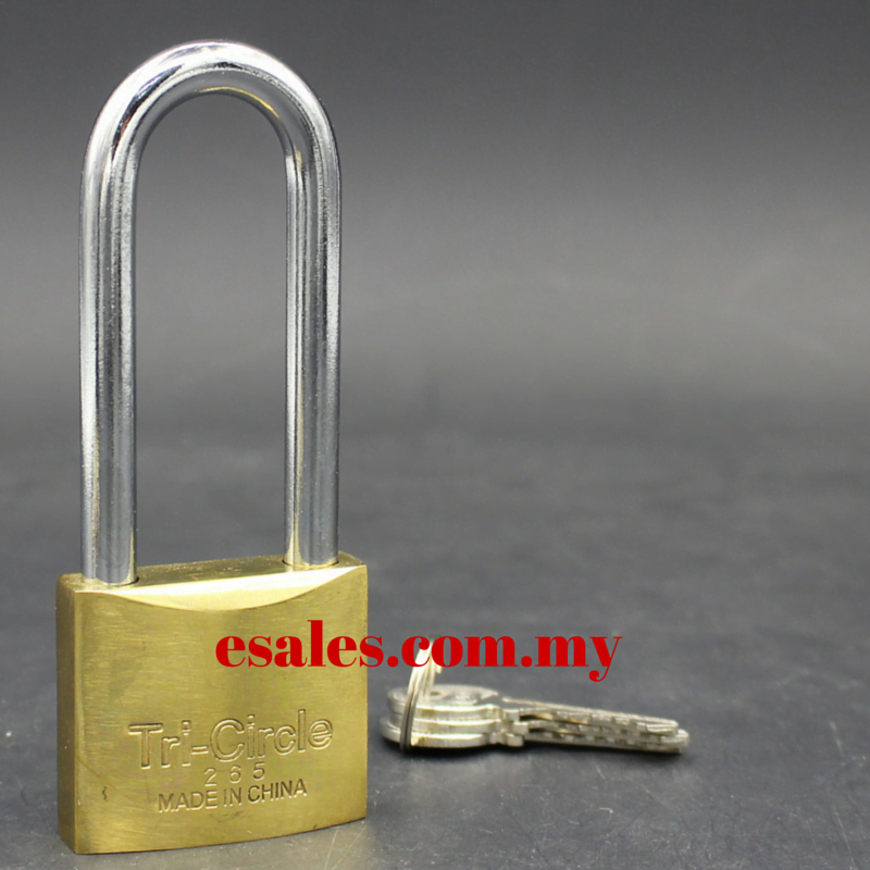 Tri-Circle Padlock L265 - Pepper Spray Malaysia- Personal Safety ...