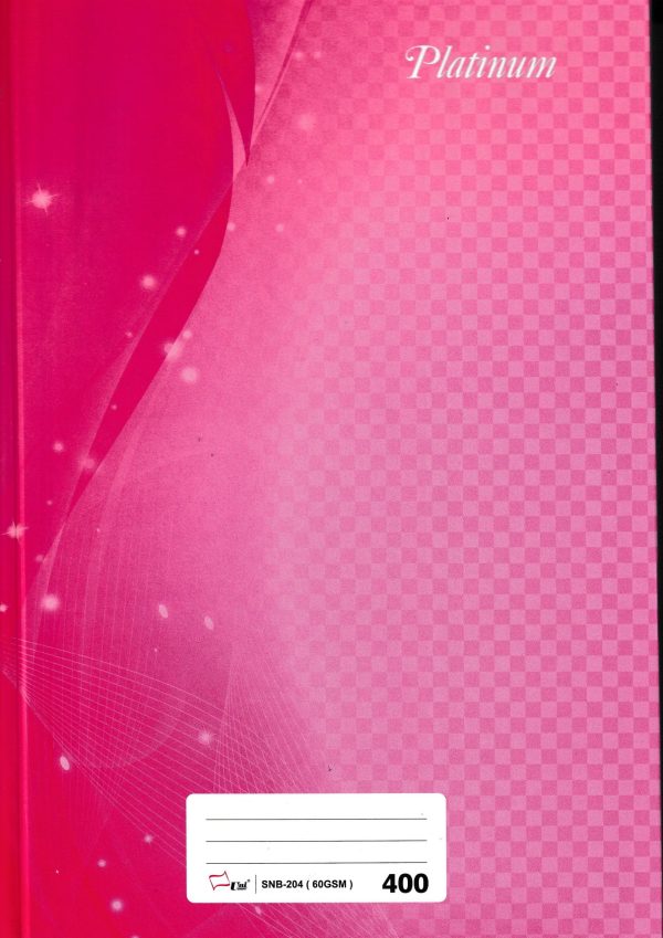 Uni Paper SNB-204 Platinum Foolscap Book 400pg 60gsm - Pepper Spray ...