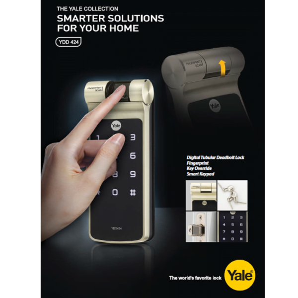 YALE YDD424 Digital Lock - Pepper Spray Malaysia- Personal Safety ...