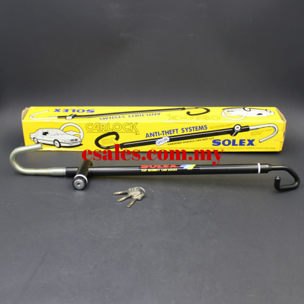 SOLEX 4800 Steering Wheel Lock - Pepper Spray Malaysia- Personal Safety ...