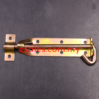 SAKURA PRB150 Rainbow Plated Pad Bolt 150mm Single Iron Padbolt 6" (ZY ...