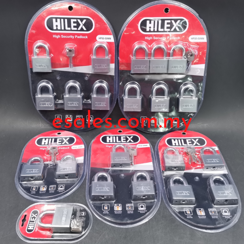 HILEX HP505 Padlock - Pepper Spray Malaysia- Personal Safety Products ...