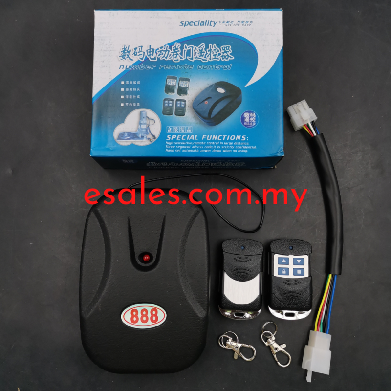 Roller Shutter Remote Controller 433Mhz, 1 Controller, 2 Remote Control ...
