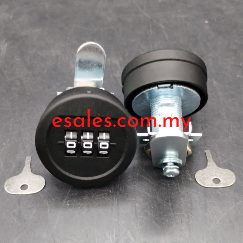WT 9542-30-BLACK Combination Cam Lock 30mm Black - Pepper Spray ...