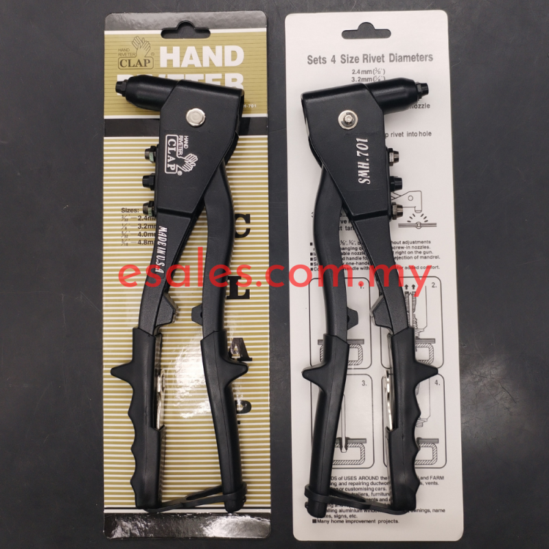 CLAP SMH.701 Hand Riveter - Pepper Spray Malaysia- Personal Safety ...