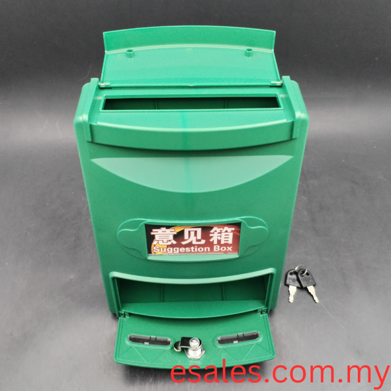 KEJEA K-141 GREEN Outdoor Water Proof Mailbox Complaint Box Letter Box ...