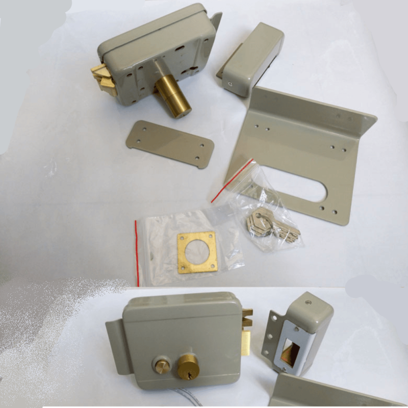 ELECTRIC RIM LOCK SAC-RJ103B-P-3 Copper cylinder, Copper Coil, Copper ...