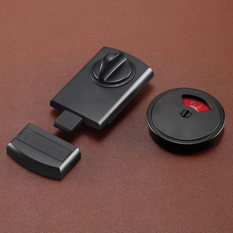 Toilet Cubicle Door Lock Stainless Steel Black - Pepper Spray Malaysia ...