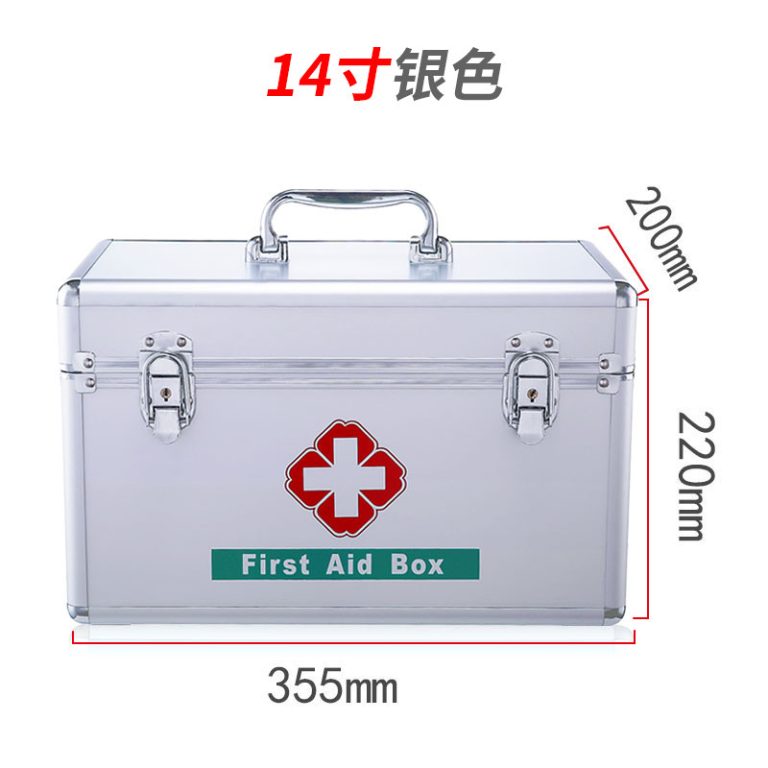 First Aid Box Aluminum Medical Box 10 /12/14/16 inch - Pepper Spray ...